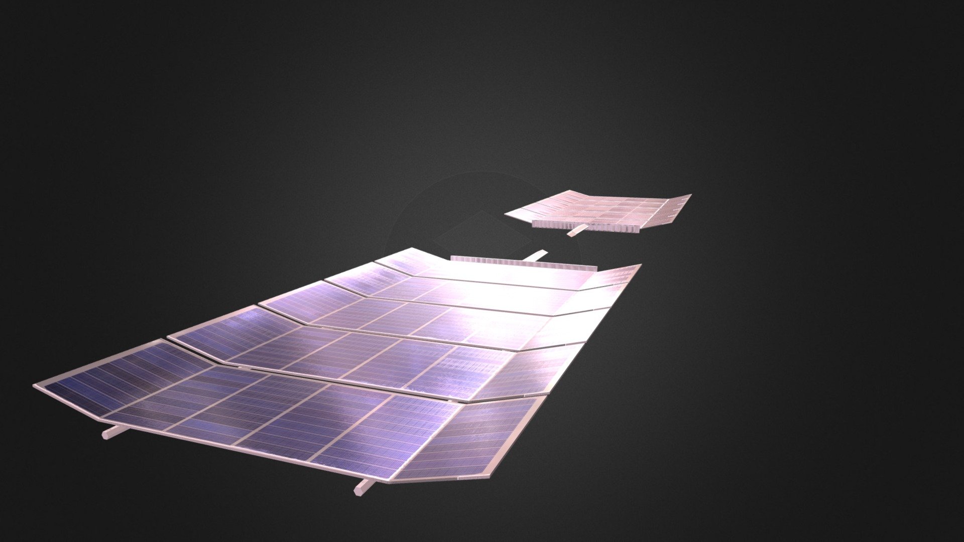 SAT01 Solar Panels (Satellite) - Download Free 3D model by Hodisfut ...