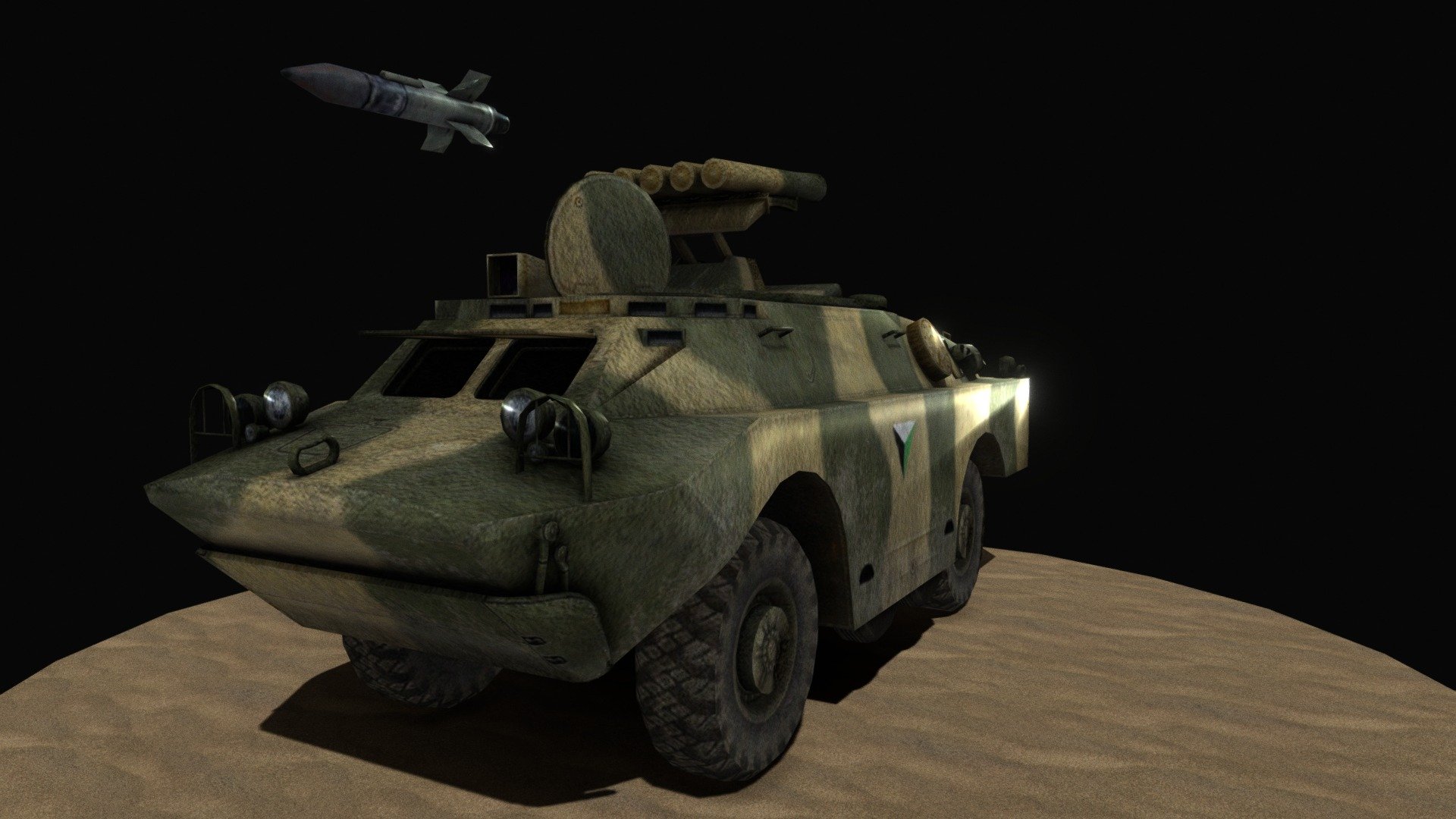 BRDM (LOW POLY) - Download Free 3D model by LM3D (@lm9241221) [dc3ae49 ...