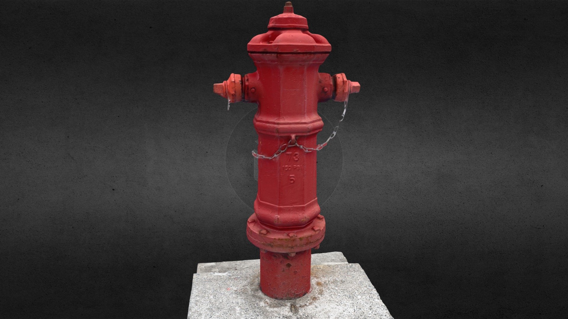 Vintage Ludlow List 90 Fire Hydrant (1973) - 3D model by Hydrand ...