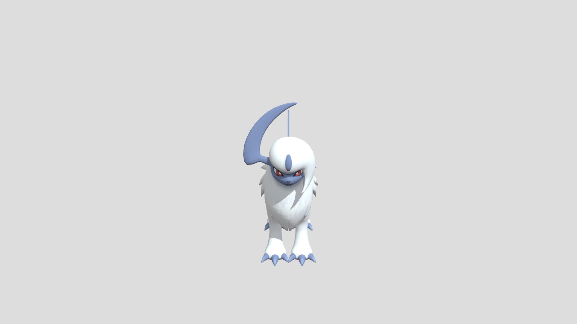 3DS - Pokemon X Y - 359 Absol - Download Free 3D model by Oui ...
