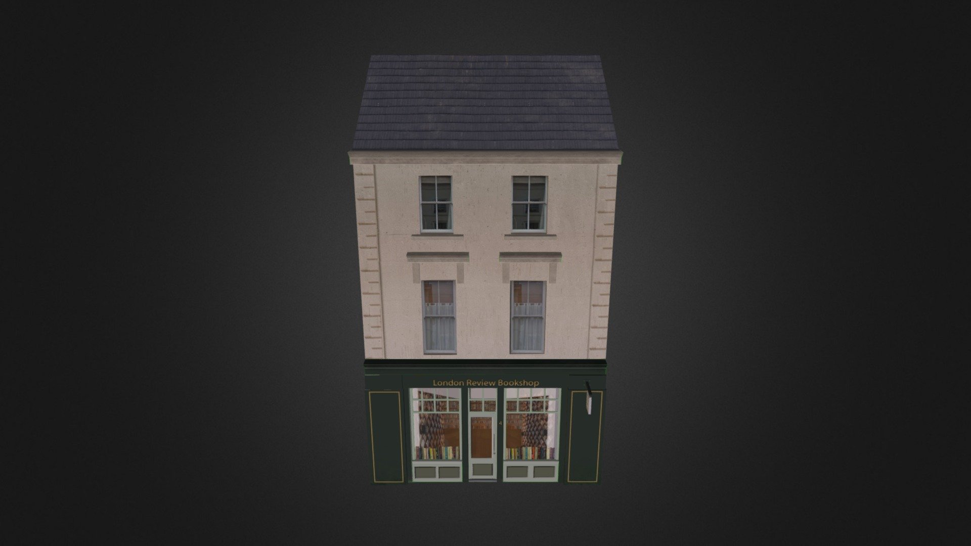 Bookshop_London - 3D model by François Lips (@francoislips) [dc40854 ...