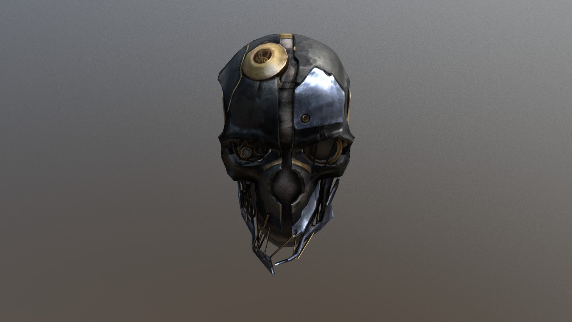 Corvo's Mask - 3D model by beholdmidia [dc40c0e] - Sketchfab