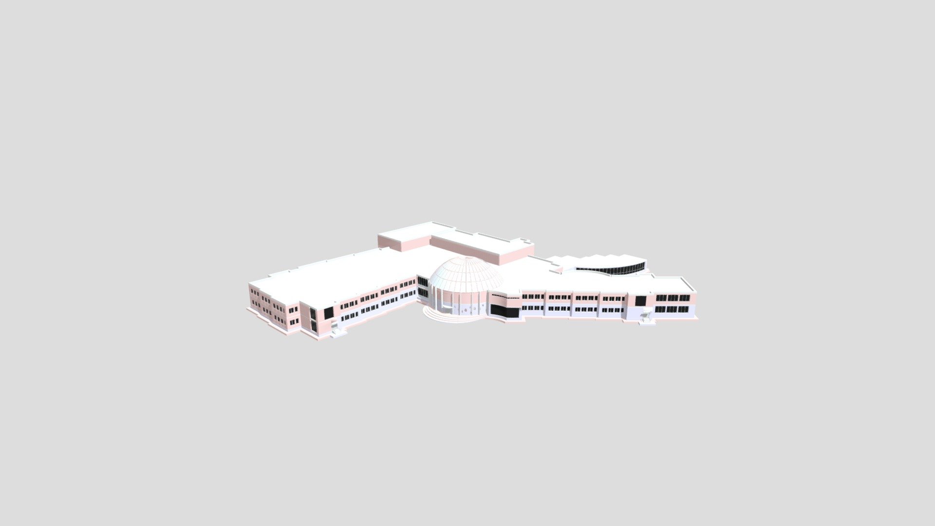 High School - Download Free 3D model by zschim [dc42d6b] - Sketchfab