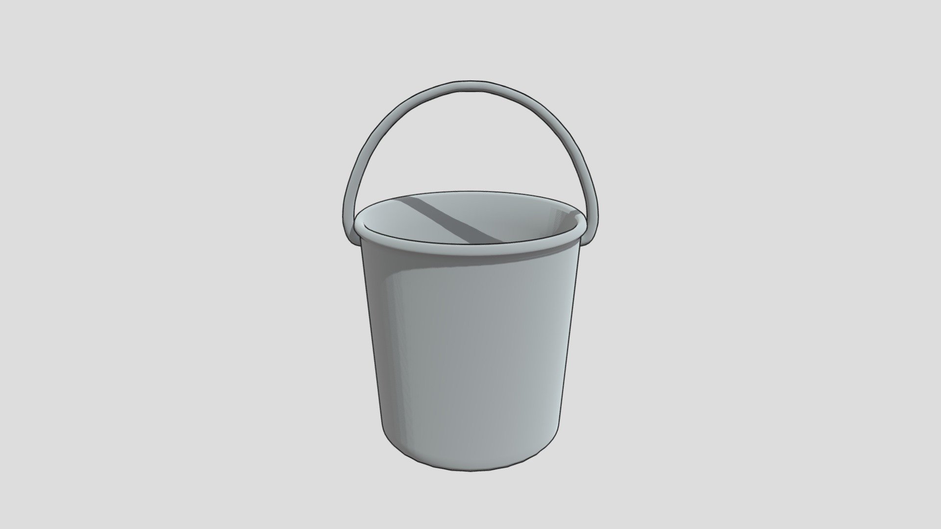 Cartoon Cel Shaded Bucket - Download Free 3D model by Dr. Smol (@DrSmol ...