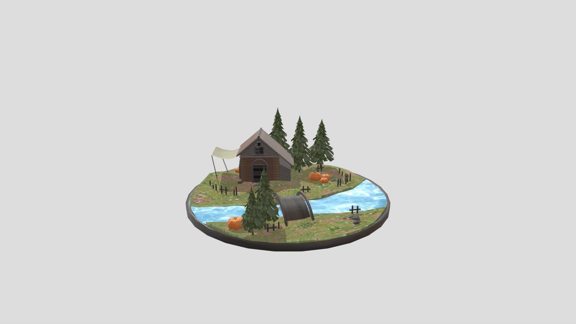 Grassland - 3D model by yuriChan [dc45e61] - Sketchfab