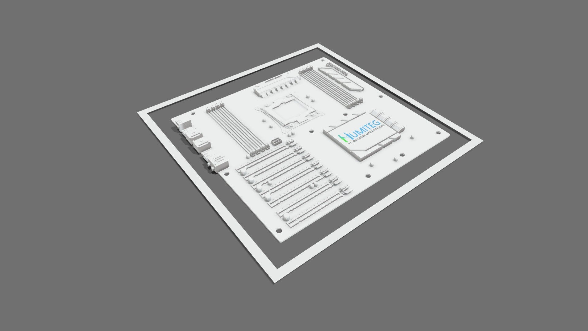 Asset Numi - E ATX (hole pattern) - Download Free 3D model by numiteg ...