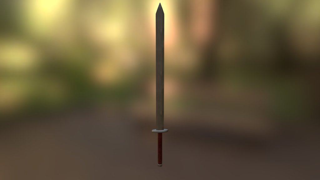 Medieval Sword - 3D model by Kai Kjørsvik (@kaikjorsvik) [dc4a438 ...