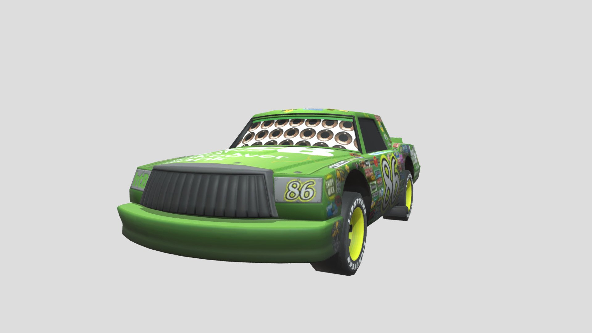 Chick Hicks (Wii) - Download Free 3D model by kanaleja87 [dc4af13 ...
