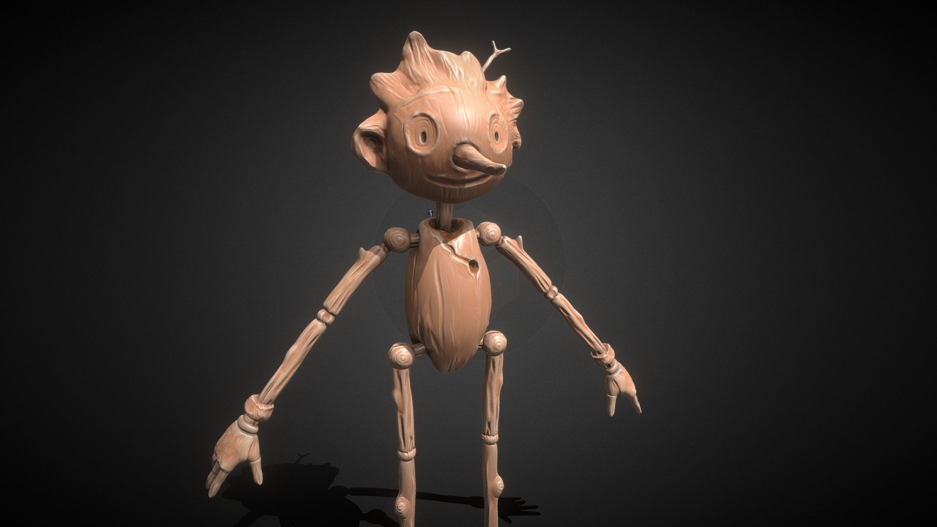 Guillermo del Toro's Pinocchio FanSculpt - 3D model by DoniTodorov ...