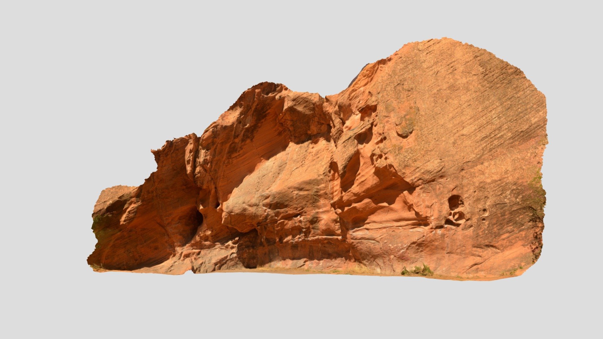 Red Ledges Cliff Scan - Buy Royalty Free 3D model by Spiffkey [dc4bc32 ...