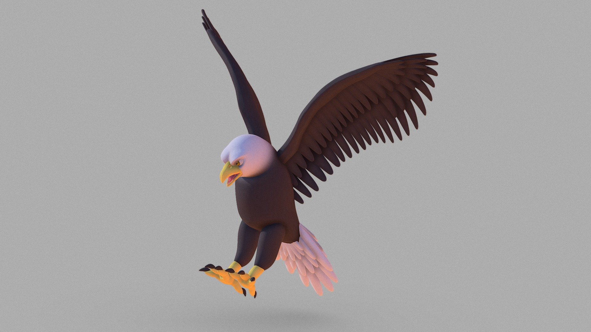 Day 23 - Wild Eagle - Download Free 3D model by Ida Faber (@Ida..Faber ...