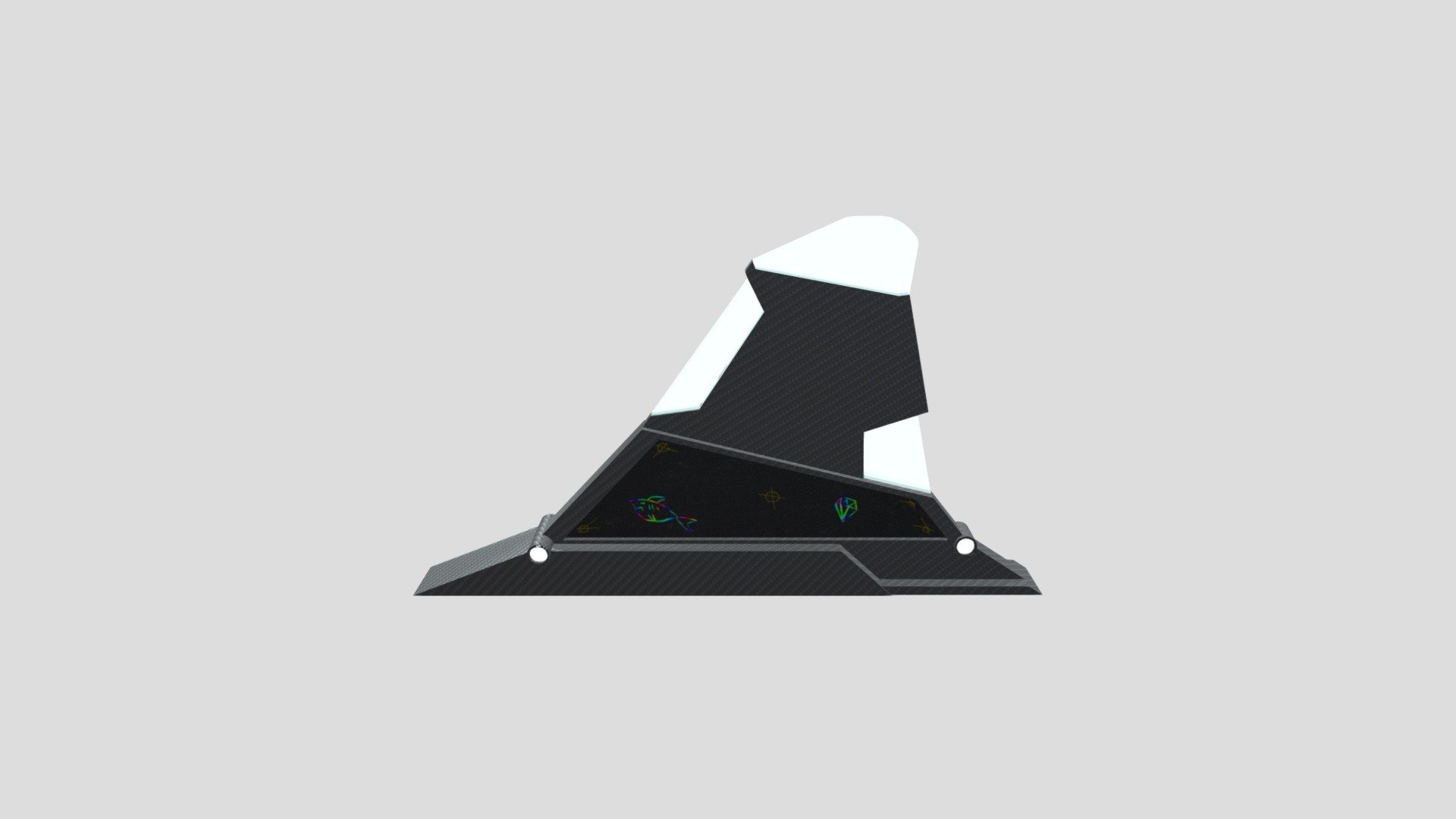 Shark Fin prototype - 3D model by D-shark [dc4f967] - Sketchfab