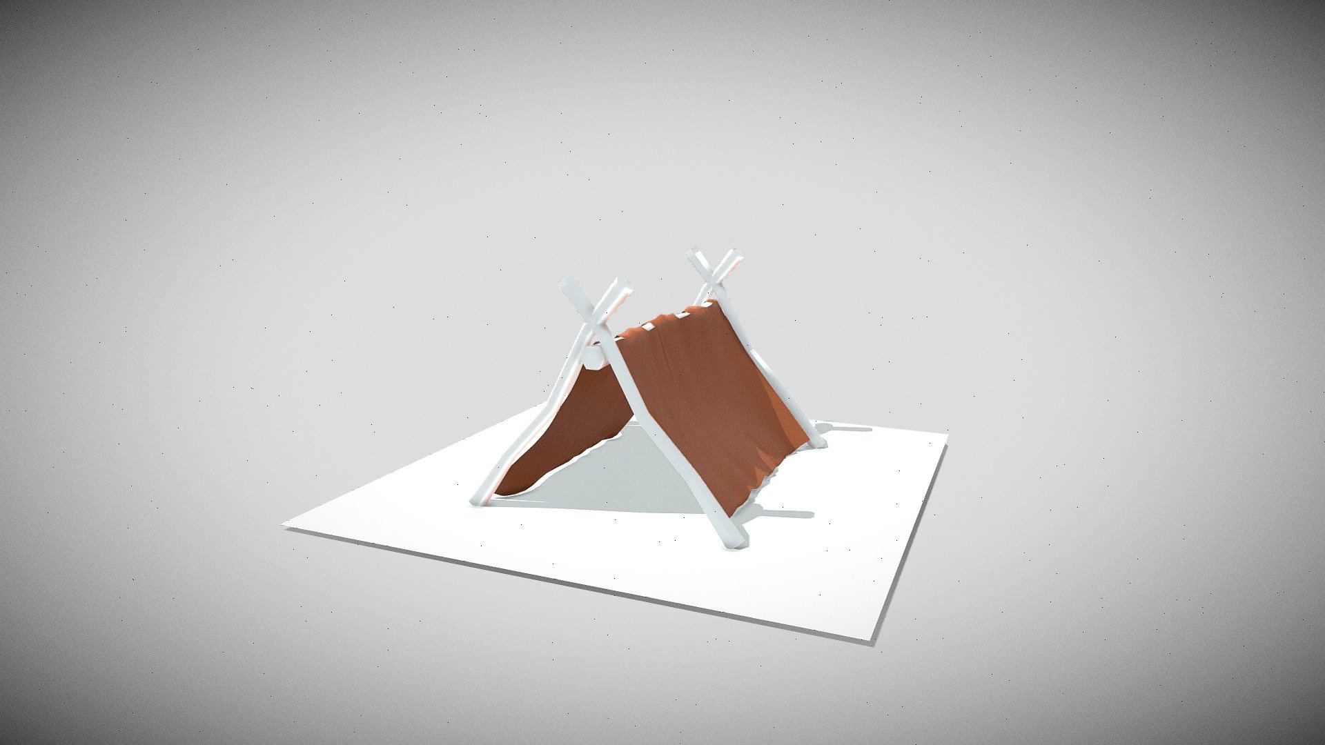 Stylized Tent - 3D model by Ahsin Arts (@ahsinarts) [dc526f8] - Sketchfab