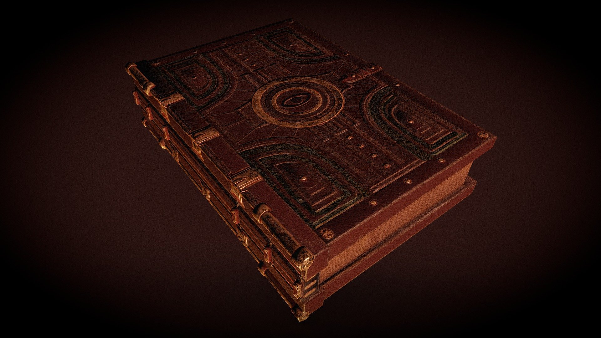 High Fantasy Book - [Low Poly] - 3D model by Jesus Fernandez Garcia ...