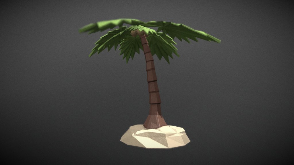 Palm Tree - 3D model by Mike Wilson (@mwilson) [dc52c8f] - Sketchfab