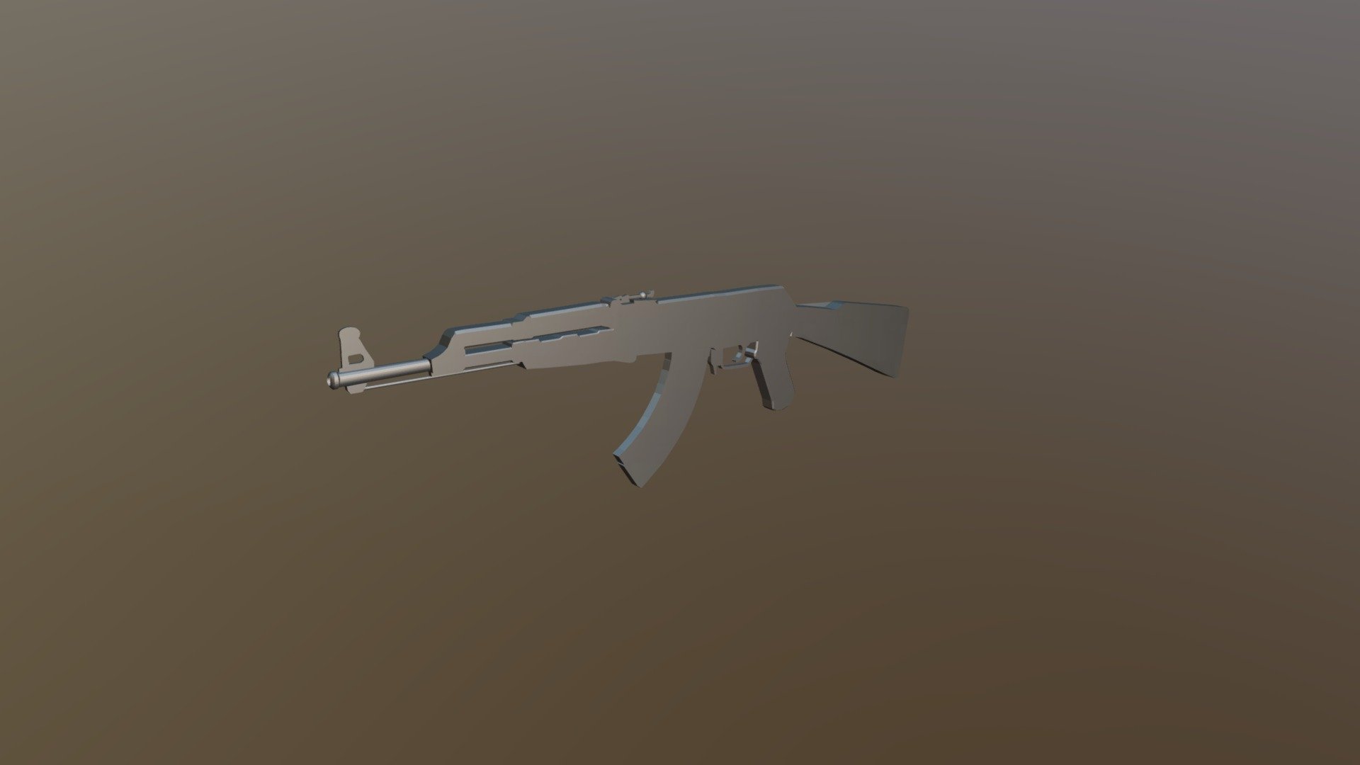 ak-47 - 3D model by MarkdeBie [dc53177] - Sketchfab