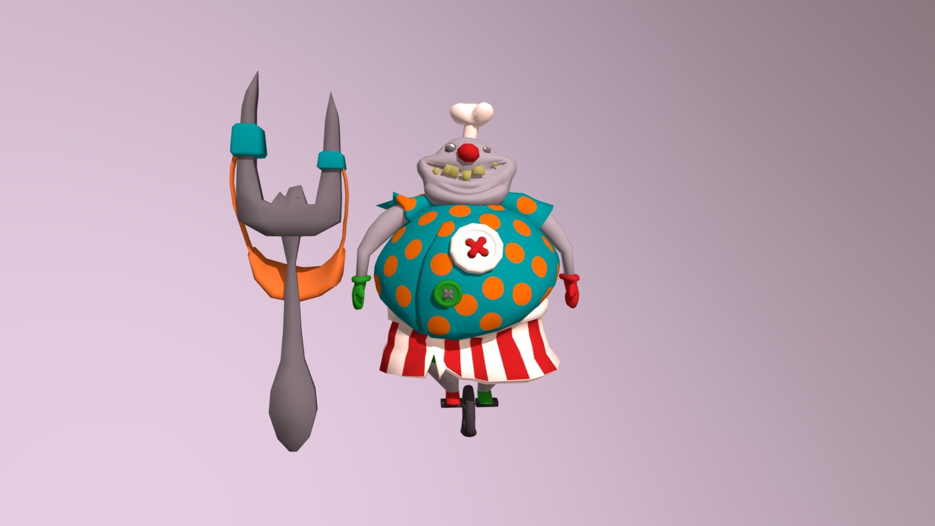 Clown Boss - 3D model by Pomagranada [dc53454] - Sketchfab