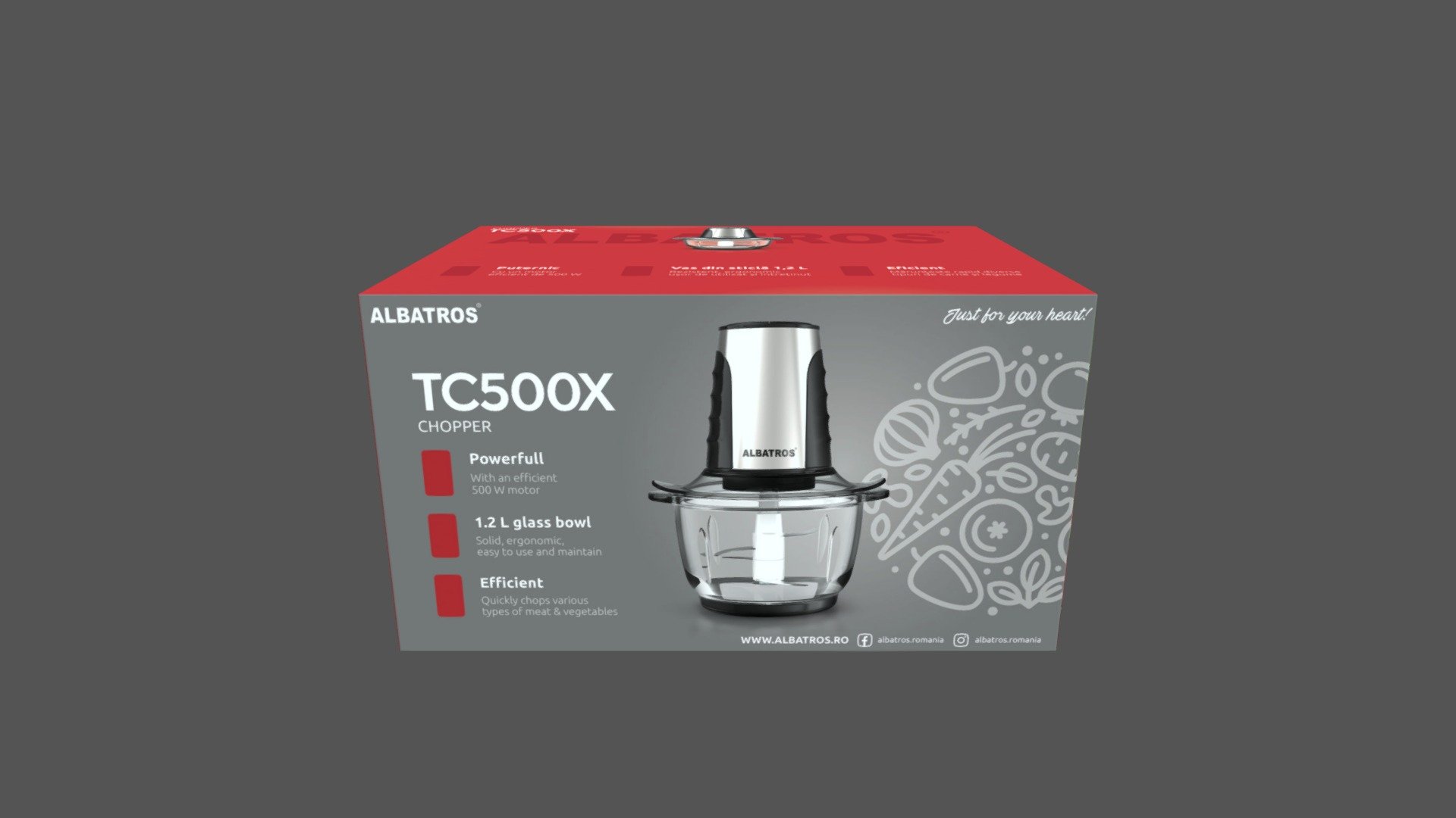 TC500X-packaging design - 3D model by Ucsaby (@urszujcsaba) [dc538ef ...