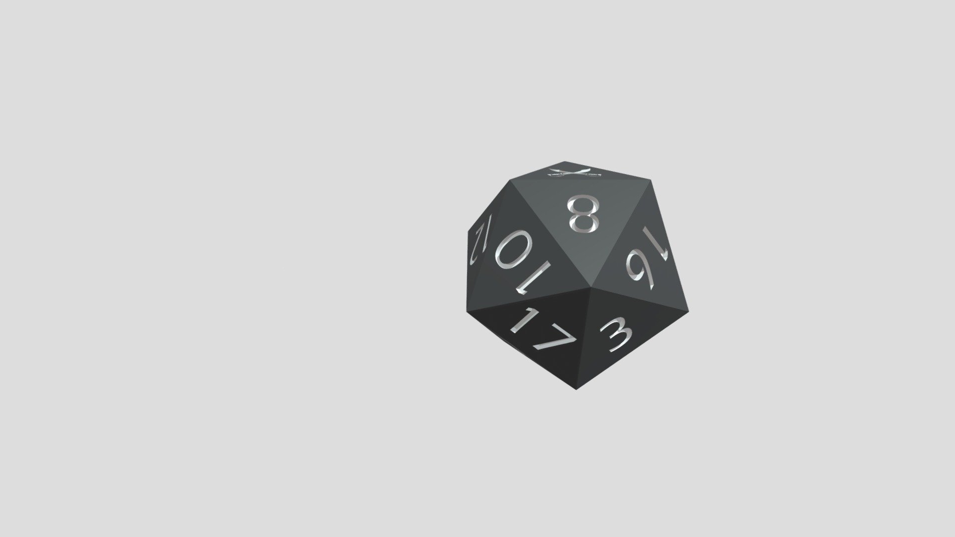 Sword D20 Eras Medium Printed - 3D model by Jeff (@jeffasobel) [dc53c8b ...