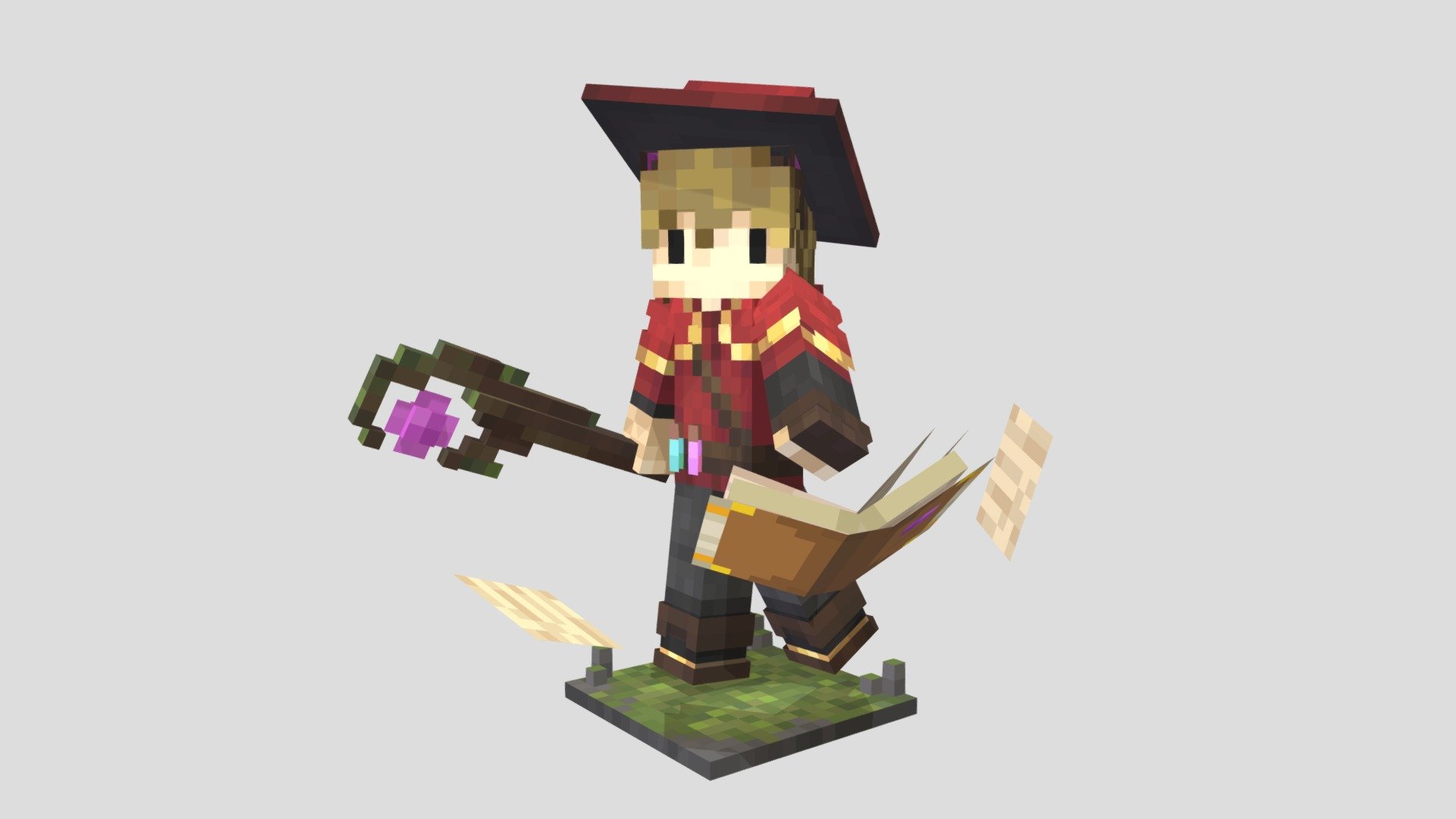Alchemist Grian - - 3D model by InkGhoul [dc54562] - Sketchfab