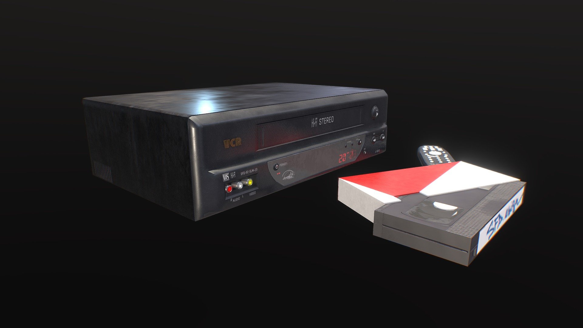 VCR - 3D model by SFD.esign (@sfdesign) [dc5523b] - Sketchfab