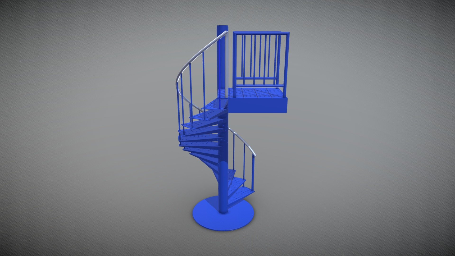 Wenteltrap - 3D model by Stichting Consortium Beroepsonderwijs (@scb3d ...