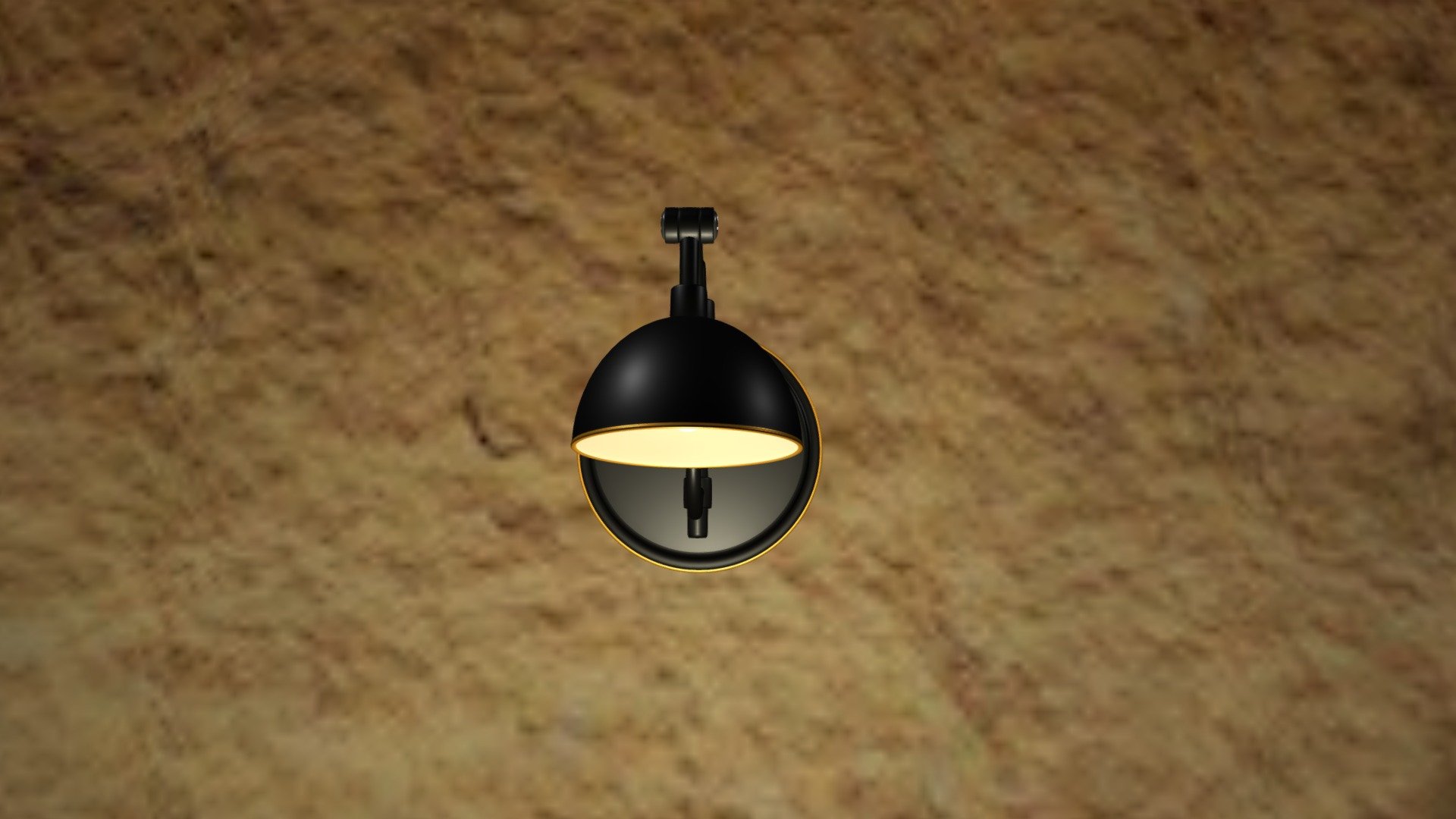 Wall lamp - Download Free 3D model by Orrik [dc574c3] - Sketchfab