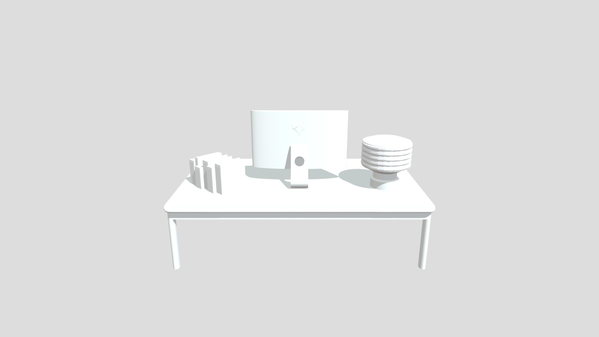 Study Desk - 3D model by berryhead04 [dc578bd] - Sketchfab