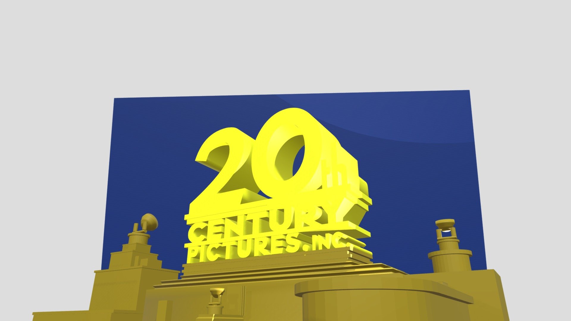 20th Century Fox (1935, Tang Wow Style) - Download Free 3D model by ...