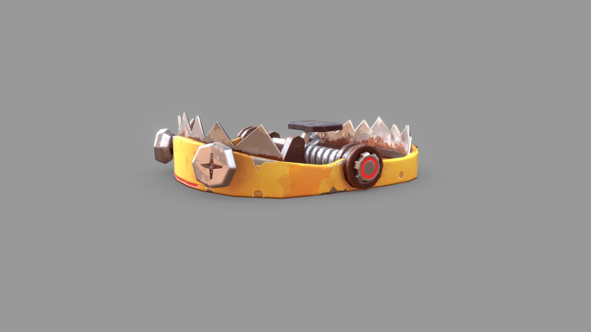 Junkrats trap from overwatch fanart - 3D model by iskandar1ch [dc5c04b ...