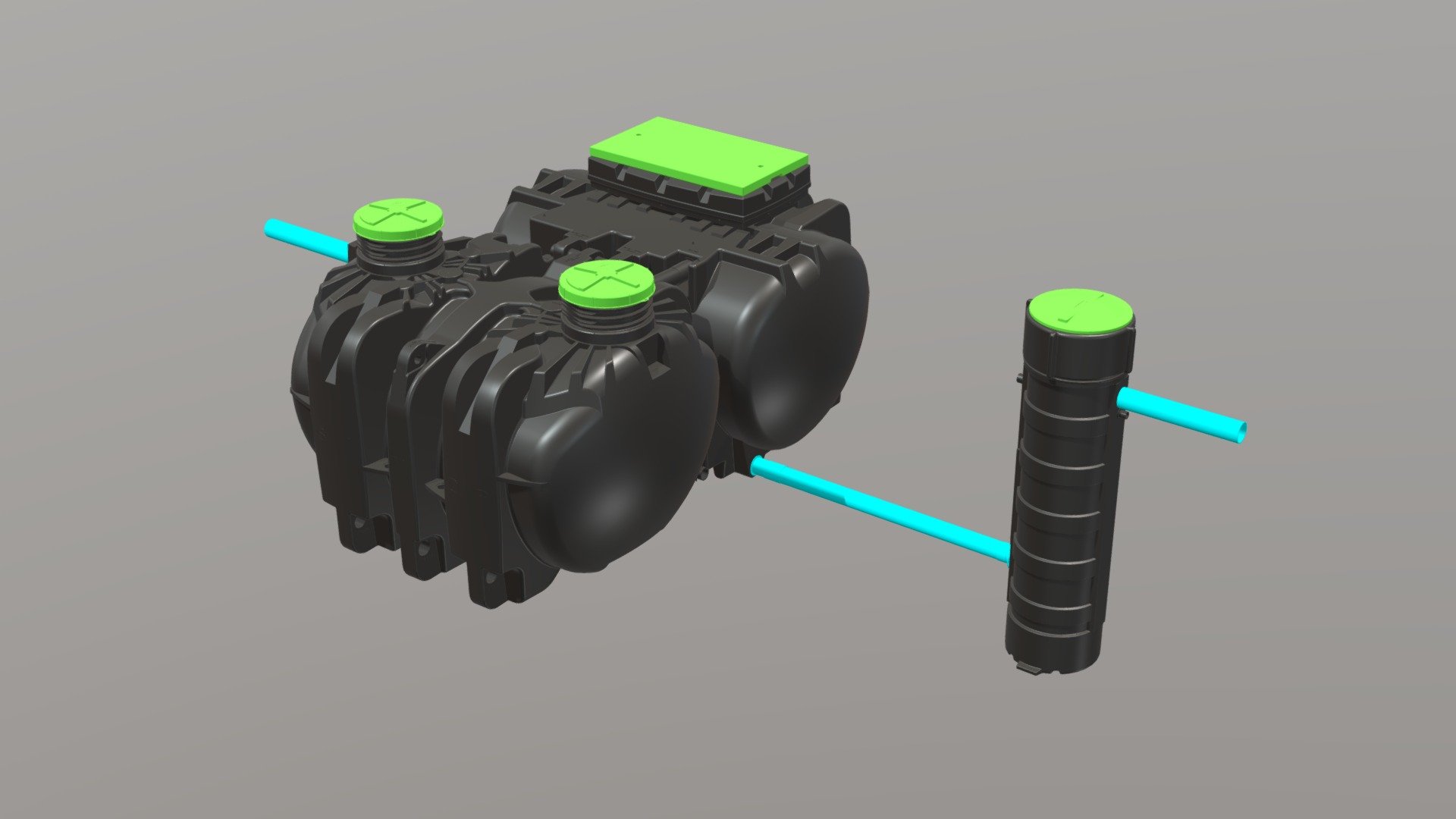 BIONUT 2 - Système de traitement des eaux - 3D model by Mediapilote ...