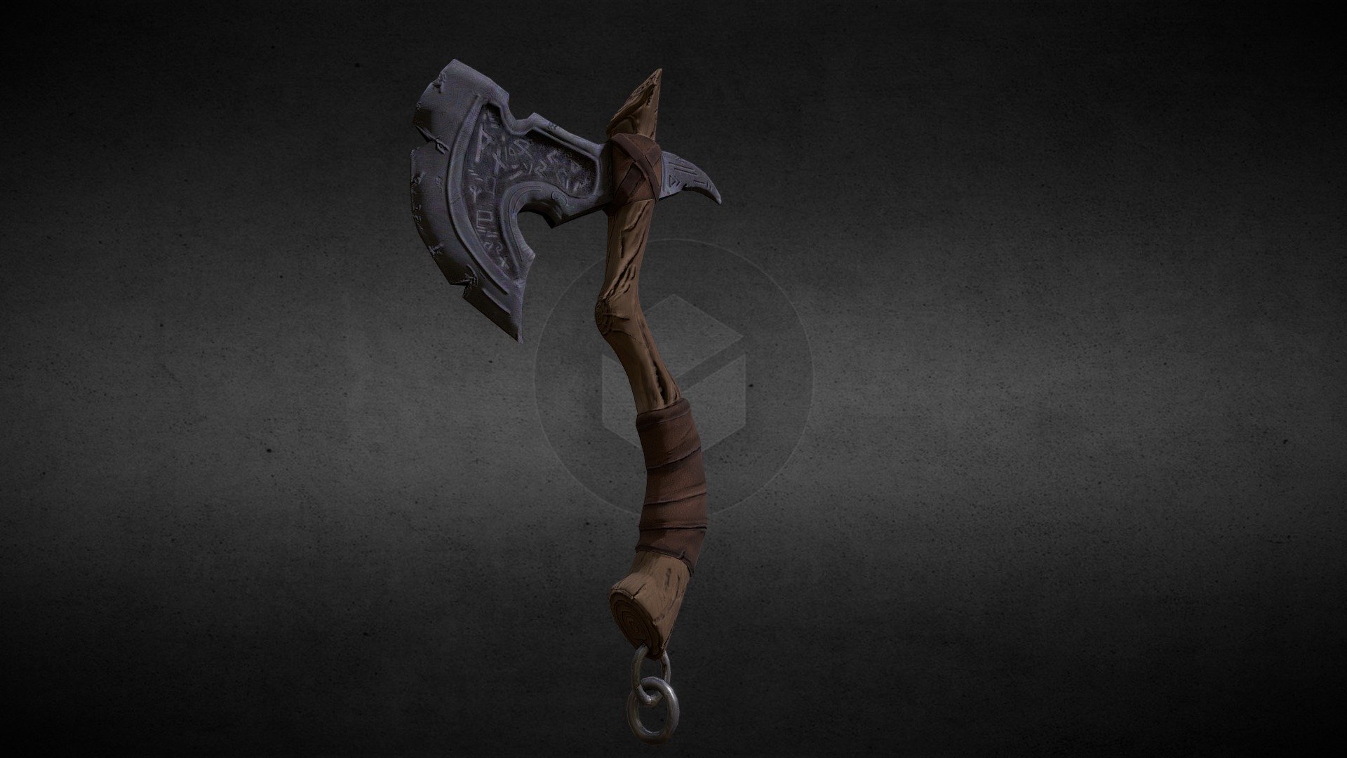 Rune Axe - 3D model by Relonn [dc5c891] - Sketchfab