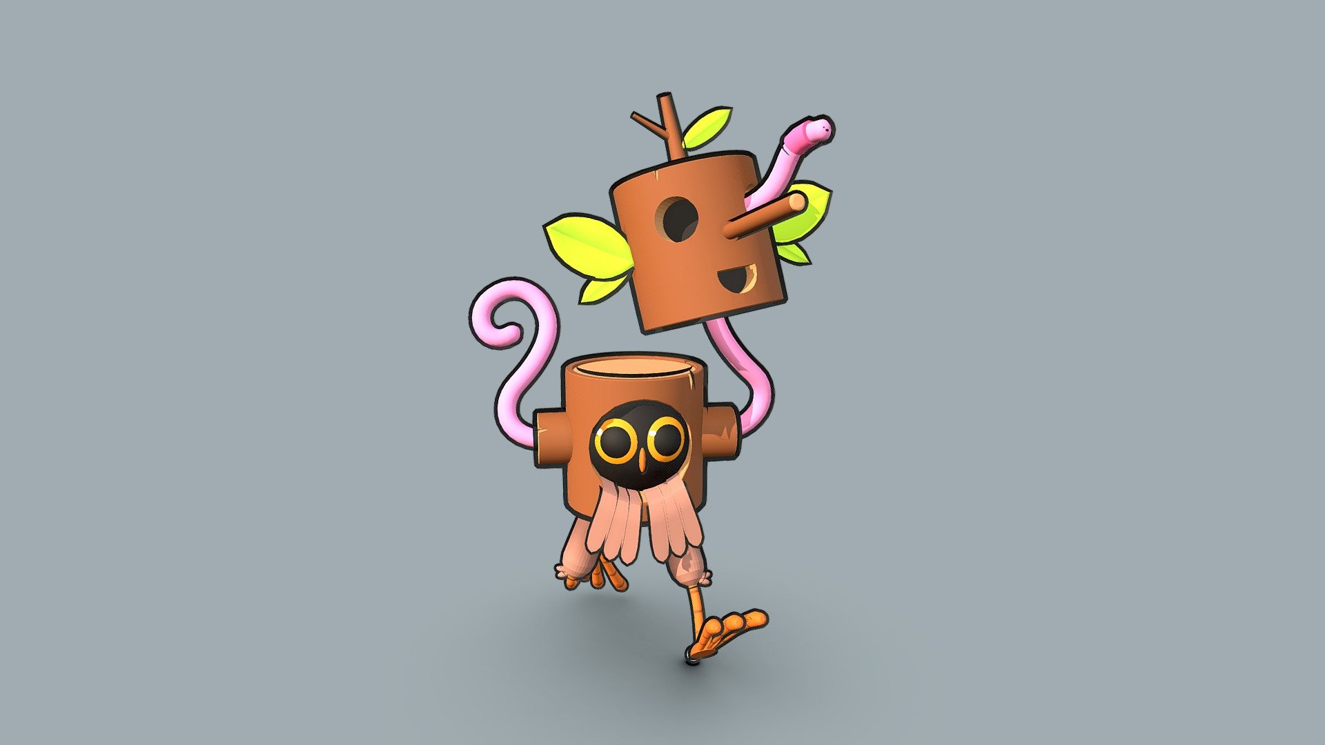 Character stylized Elfwood - 3D model by Gigisy [dc5f2e9] - Sketchfab