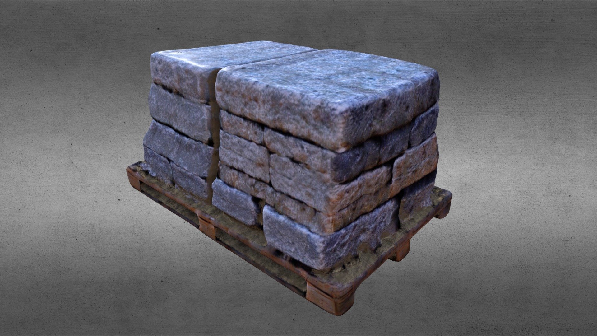 rectangular stone pallet - Download Free 3D model by vicente betoret ...