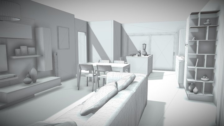 Interior-design 3D models - Sketchfab