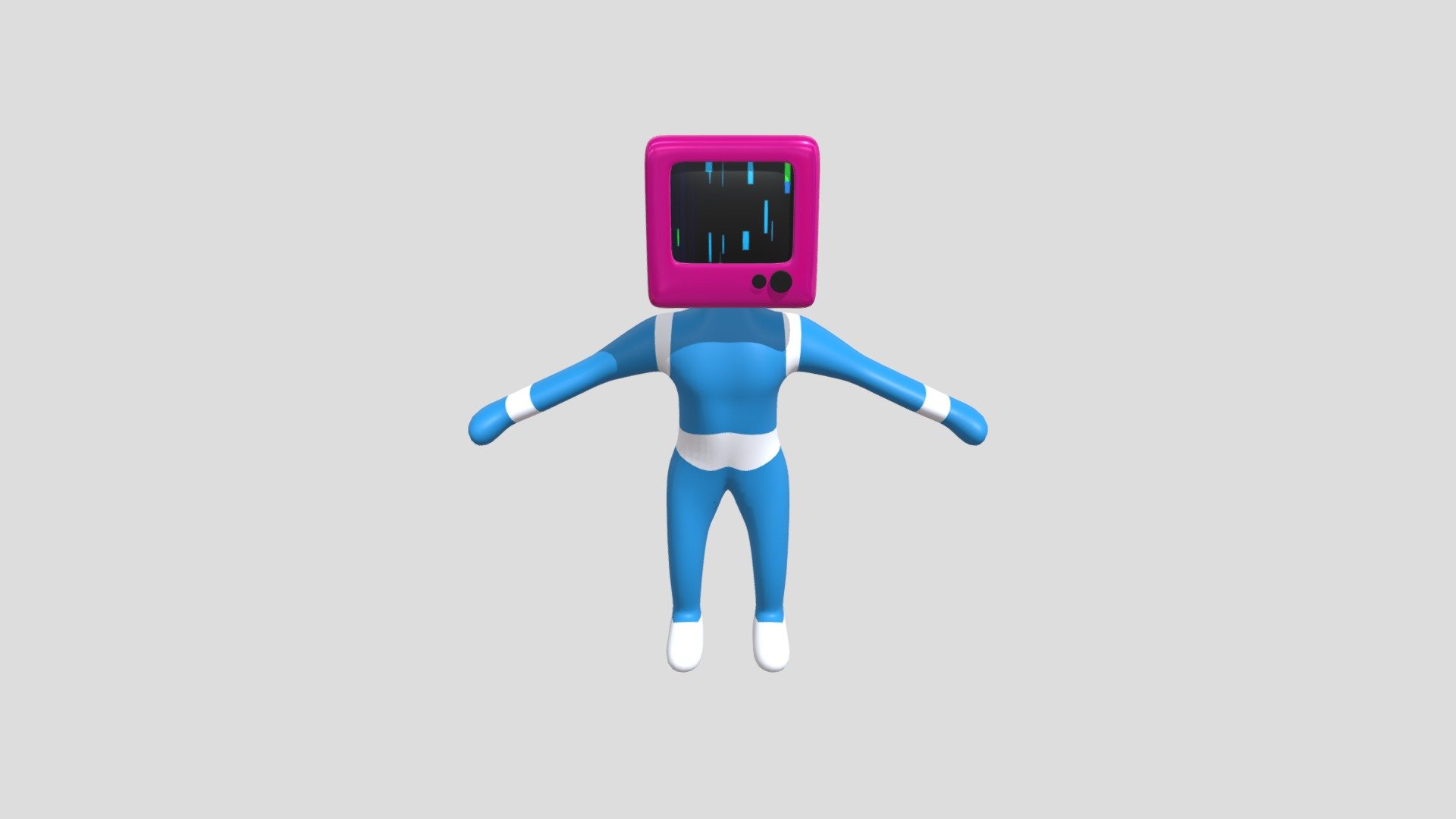 TV HEAD ROBO - 3D model by Rajkumar SR (@rajkumar.sriramoju) [dc5f669 ...