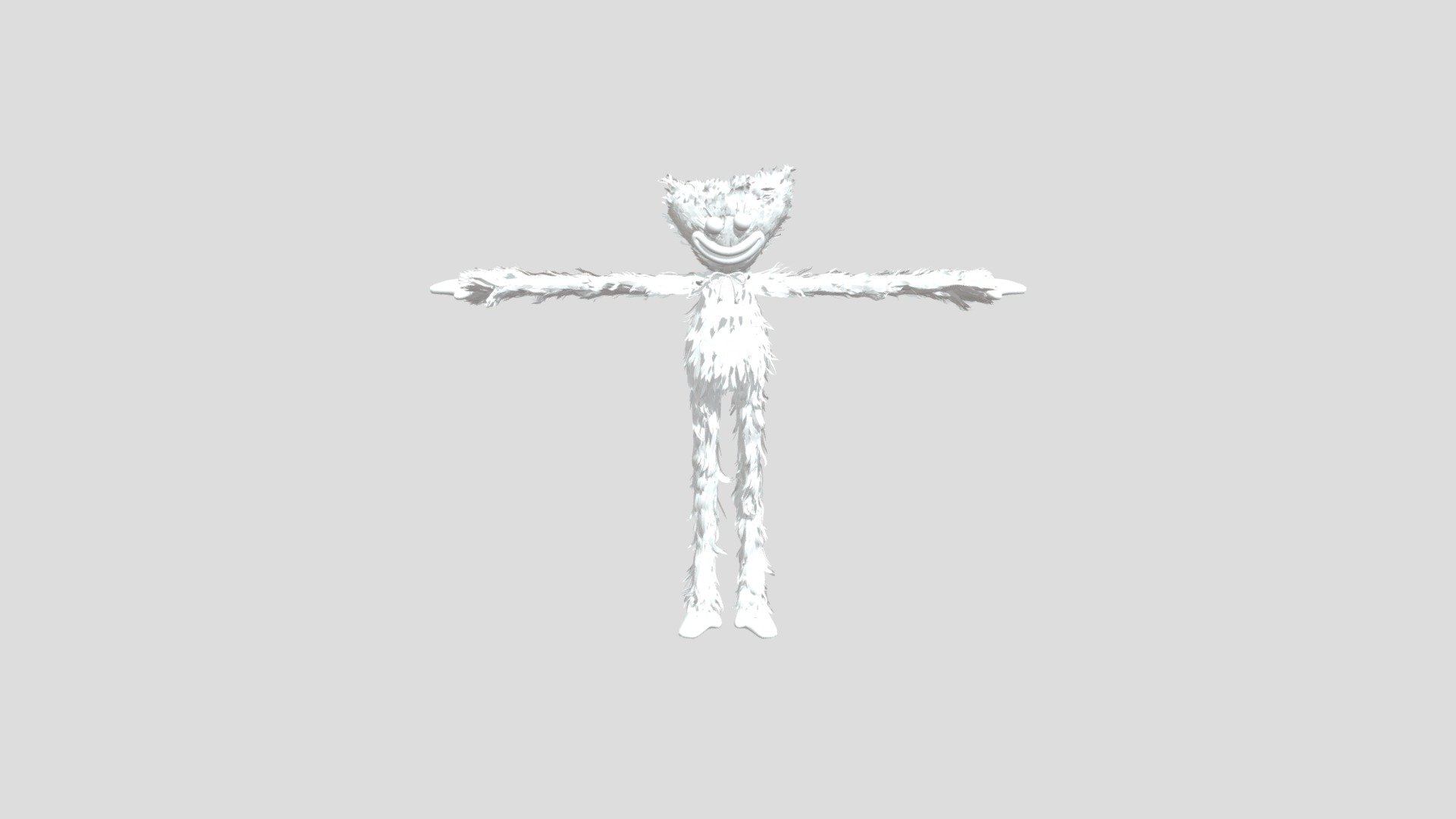 PC Computer - Poppy Playtime - Huggy Wuggy - Download Free 3D model by ...