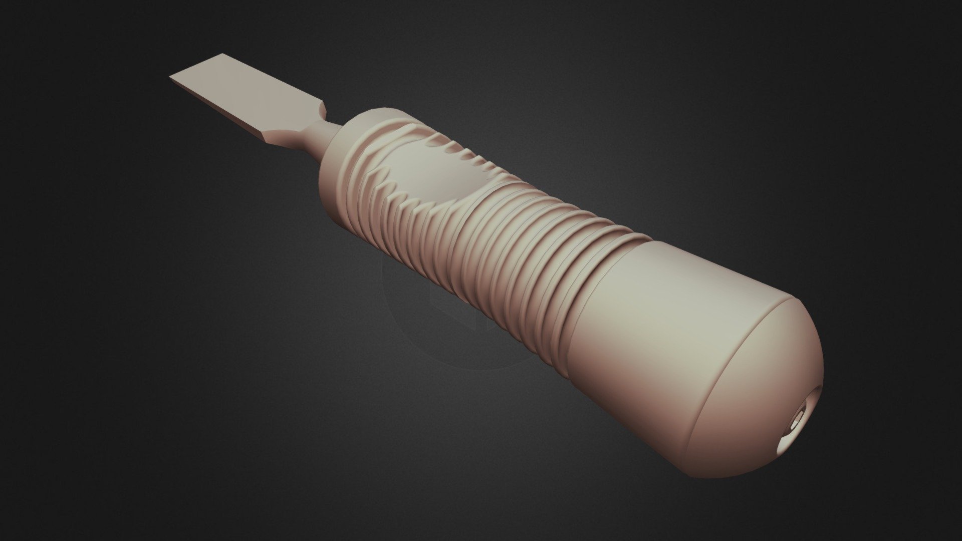Wood Chisel 19 mm Blade Width - Buy Royalty Free 3D model by MR.AnyCAD (@MRAnyCAD) [dc60a18 ...