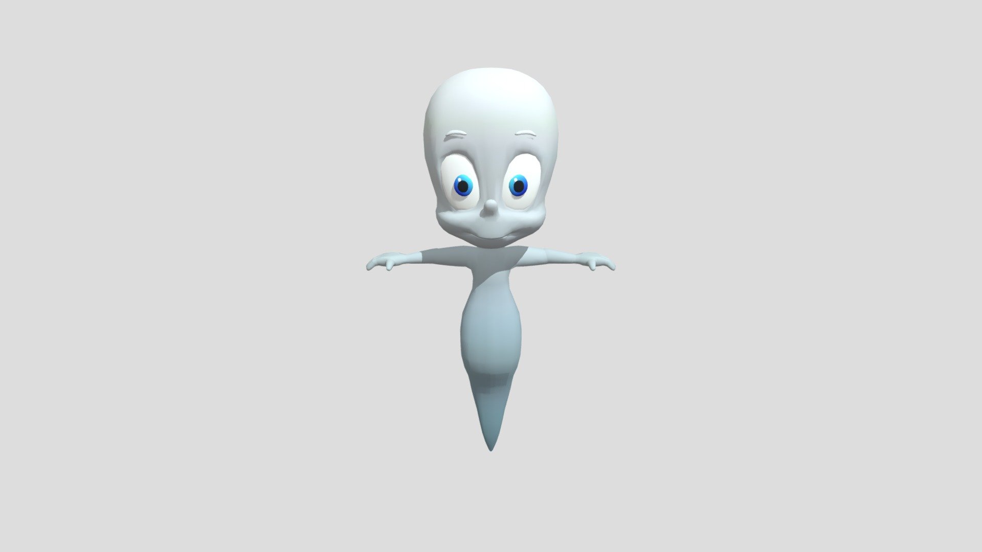 Custom Edited - Casper the Friendly Ghost Custom - Download Free 3D ...