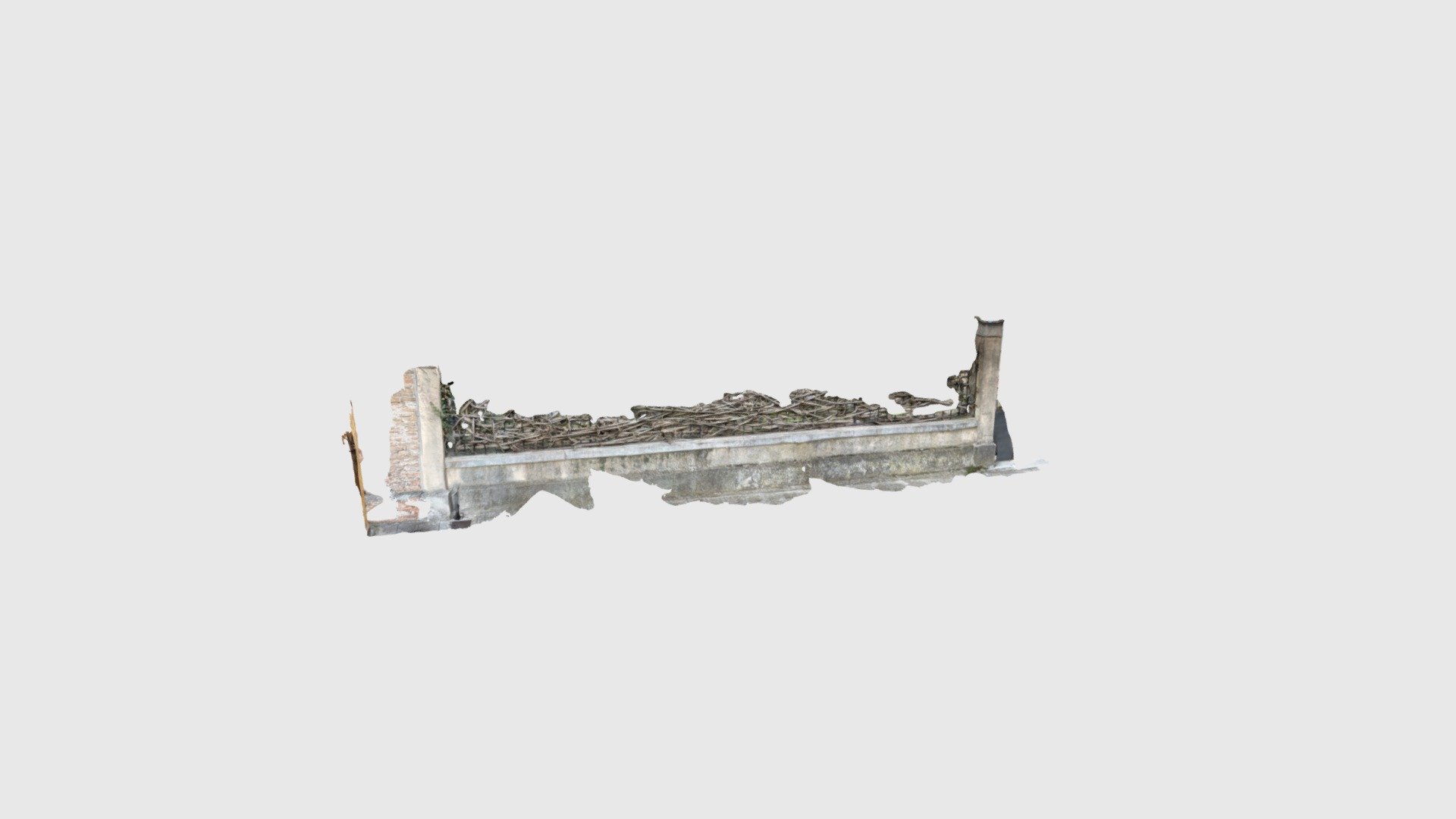 Bramble wall - Download Free 3D model by kling.eben [dc617be] - Sketchfab