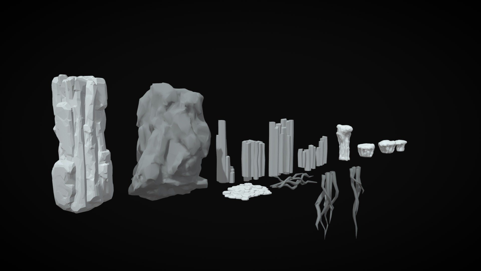Combined Ocean Assets - Base Mesh - 3D model by michael_grodkowski ...