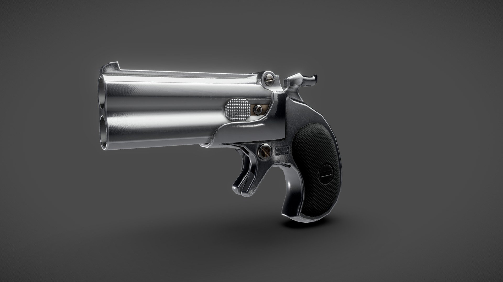Pocket gun - 3D model by Oniros [dc62c3b] - Sketchfab