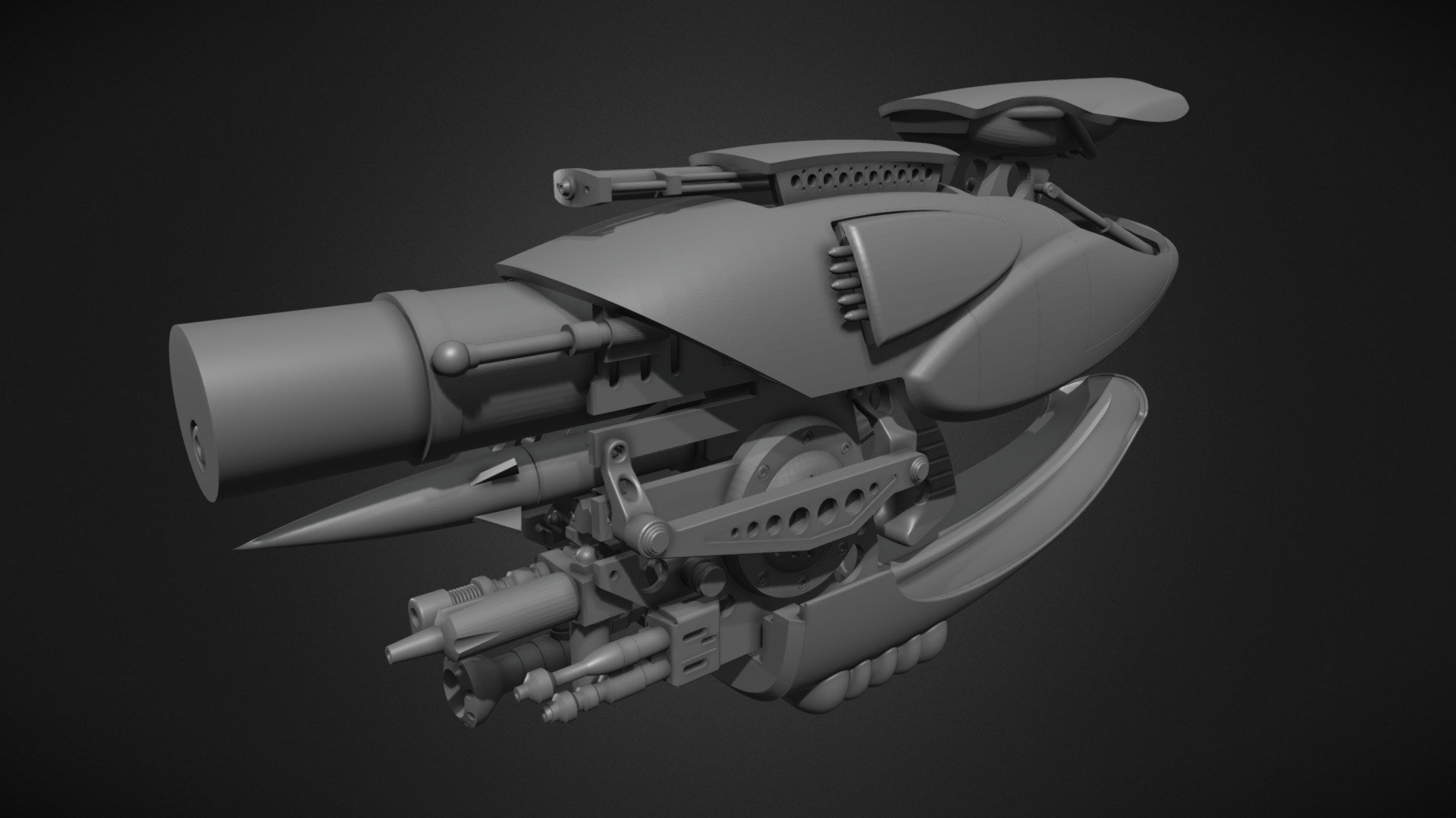 THE FIFTH ELEMENT Zorg ZF-1 Pod for 3D Print - Buy Royalty Free 3D model by Moon dong hwa ...