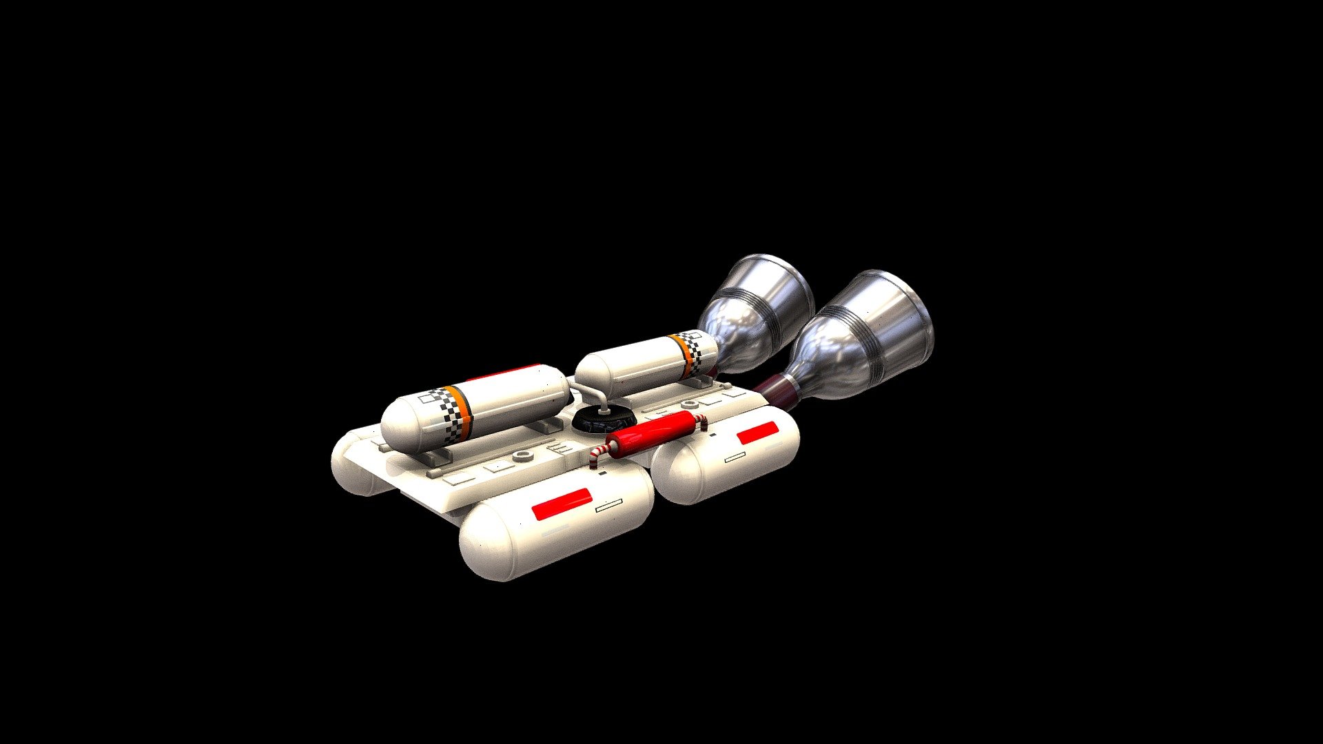 Eagle Transporter Spine Boosters - Download Free 3D model by timblewee ...