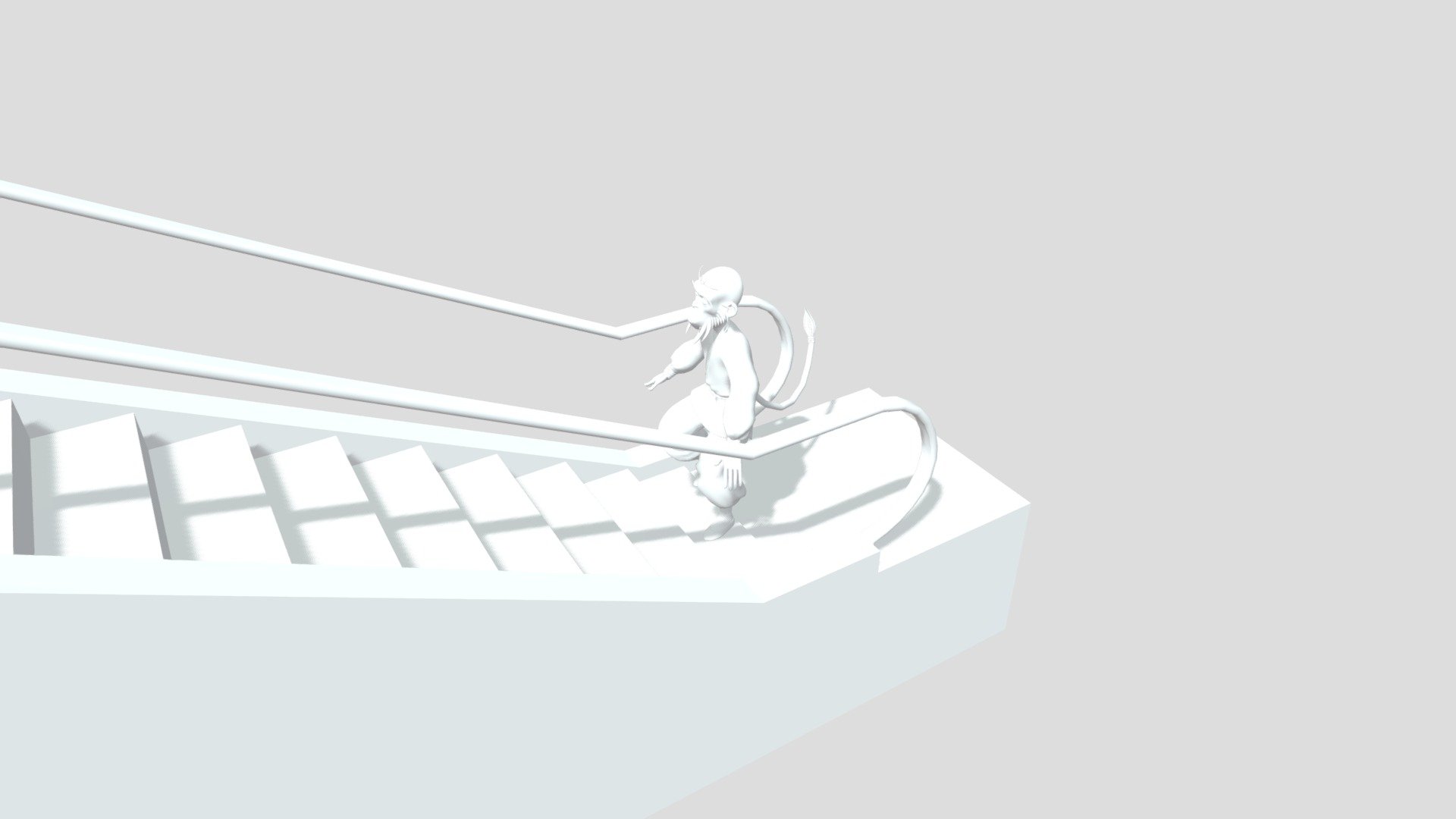 escalator animation - 3D model by Ny.rei [dc6488f] - Sketchfab