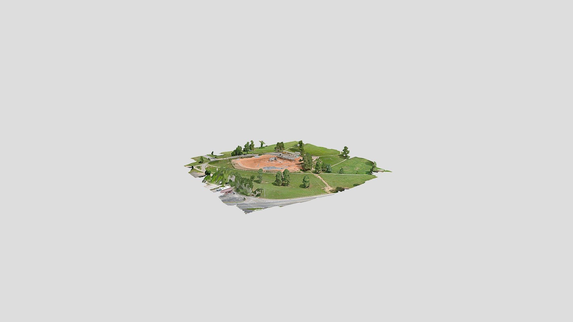 Construction Progress Monitoring - 3D model by Southeastern Aerials ...