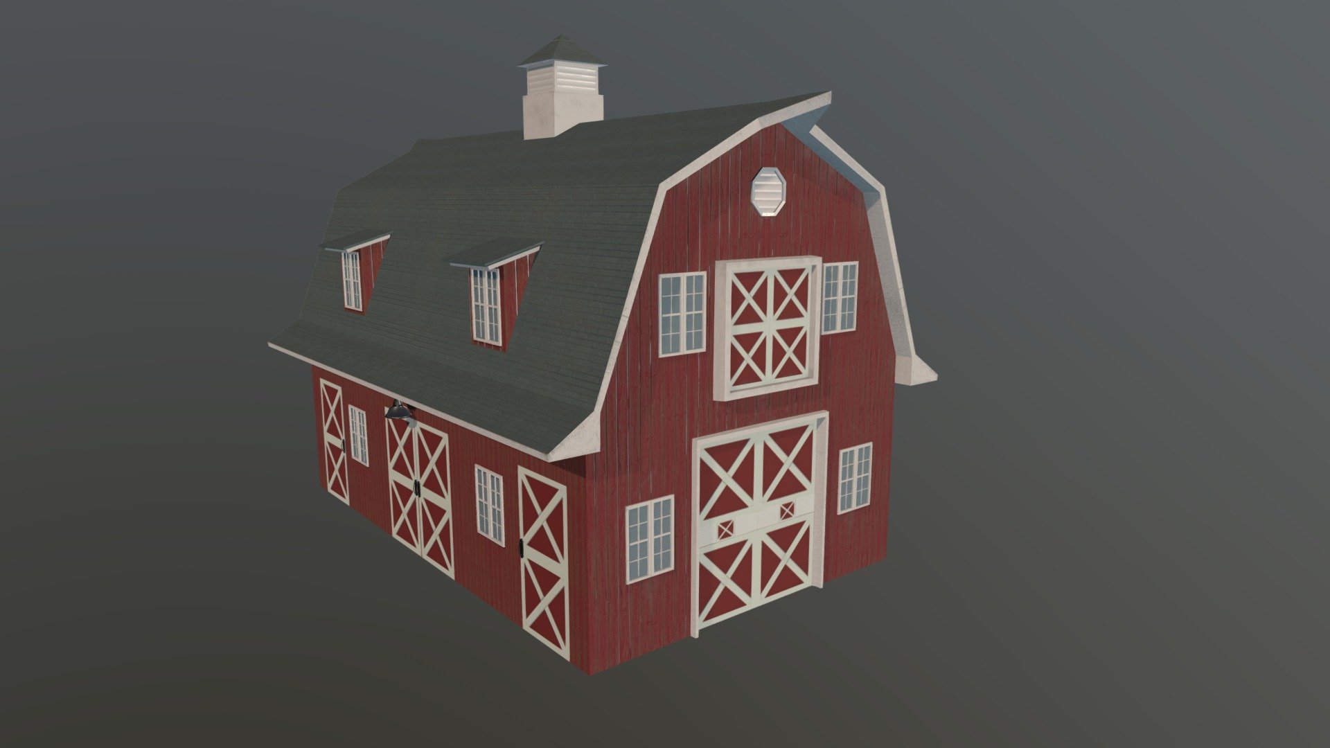 Barn - Download Free 3D model by Goma1616 [dc693b0] - Sketchfab