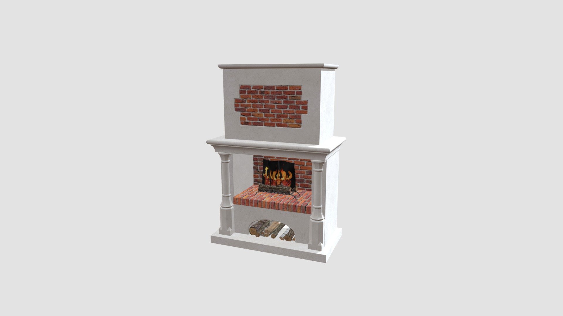 fireplace - Buy Royalty Free 3D model by Evermotion [dc69911 ...