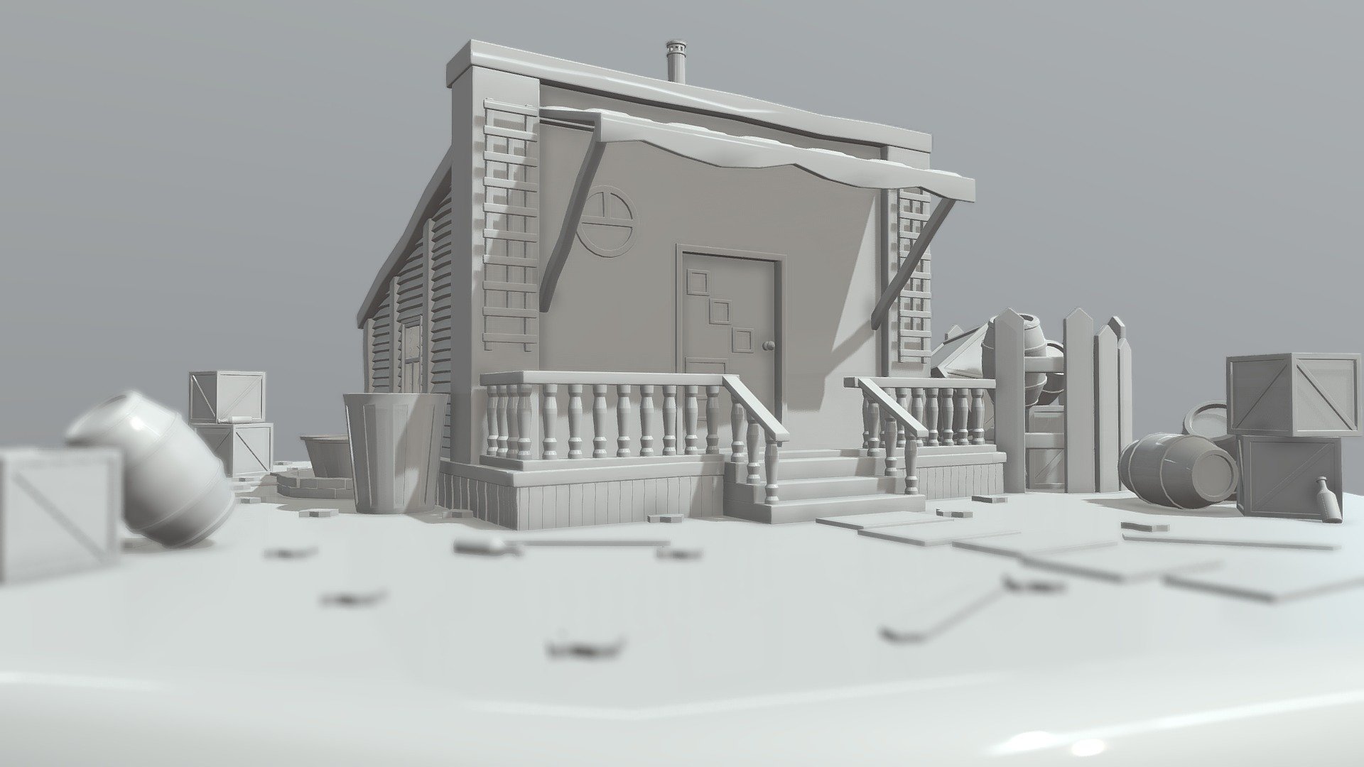 Gaming Low Poly Environment - 3D model by vfx_review (@theankitempire ...