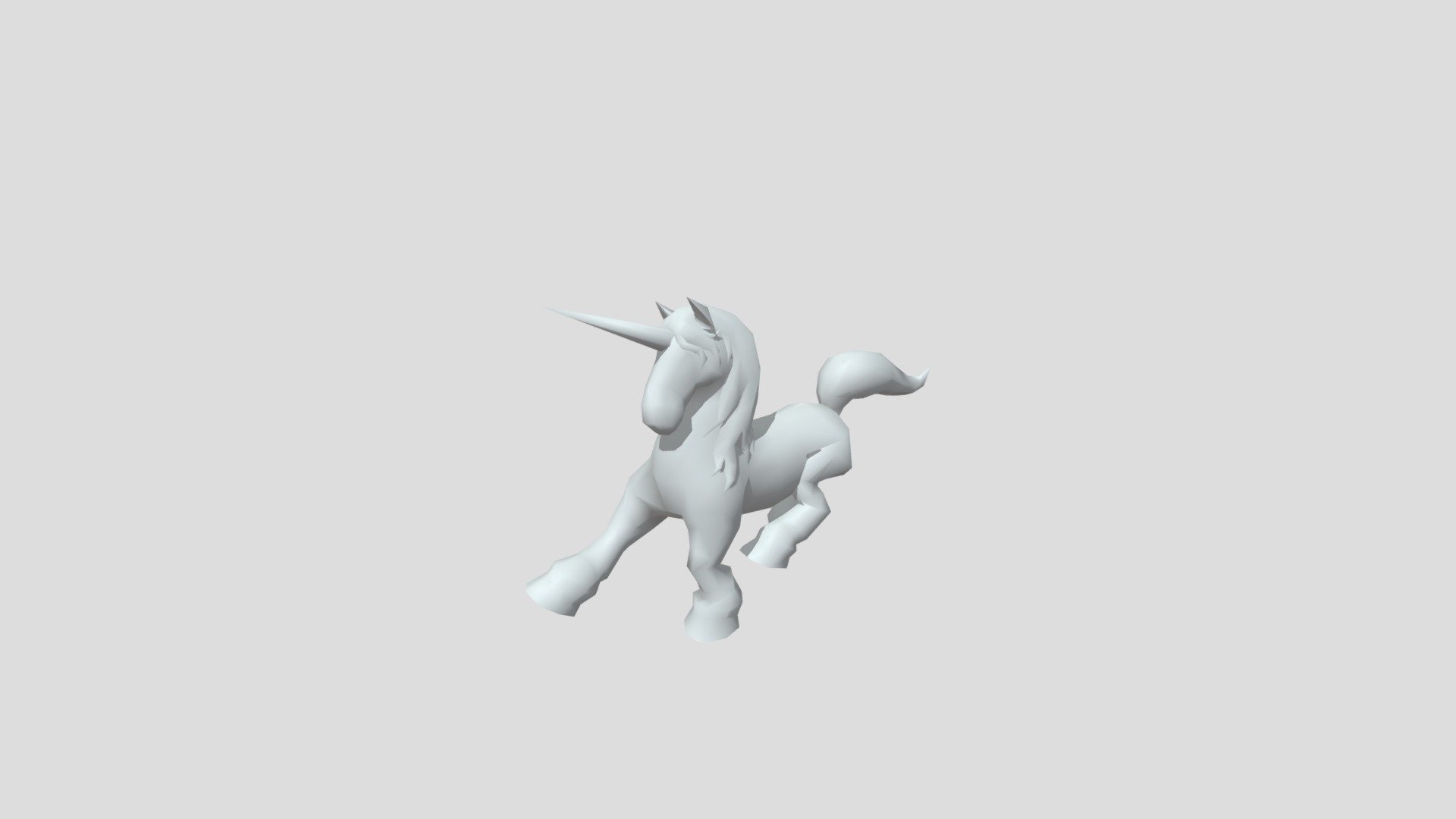 Unicorn_Run - Download Free 3D model by newbeanapps [dc6a97b] - Sketchfab